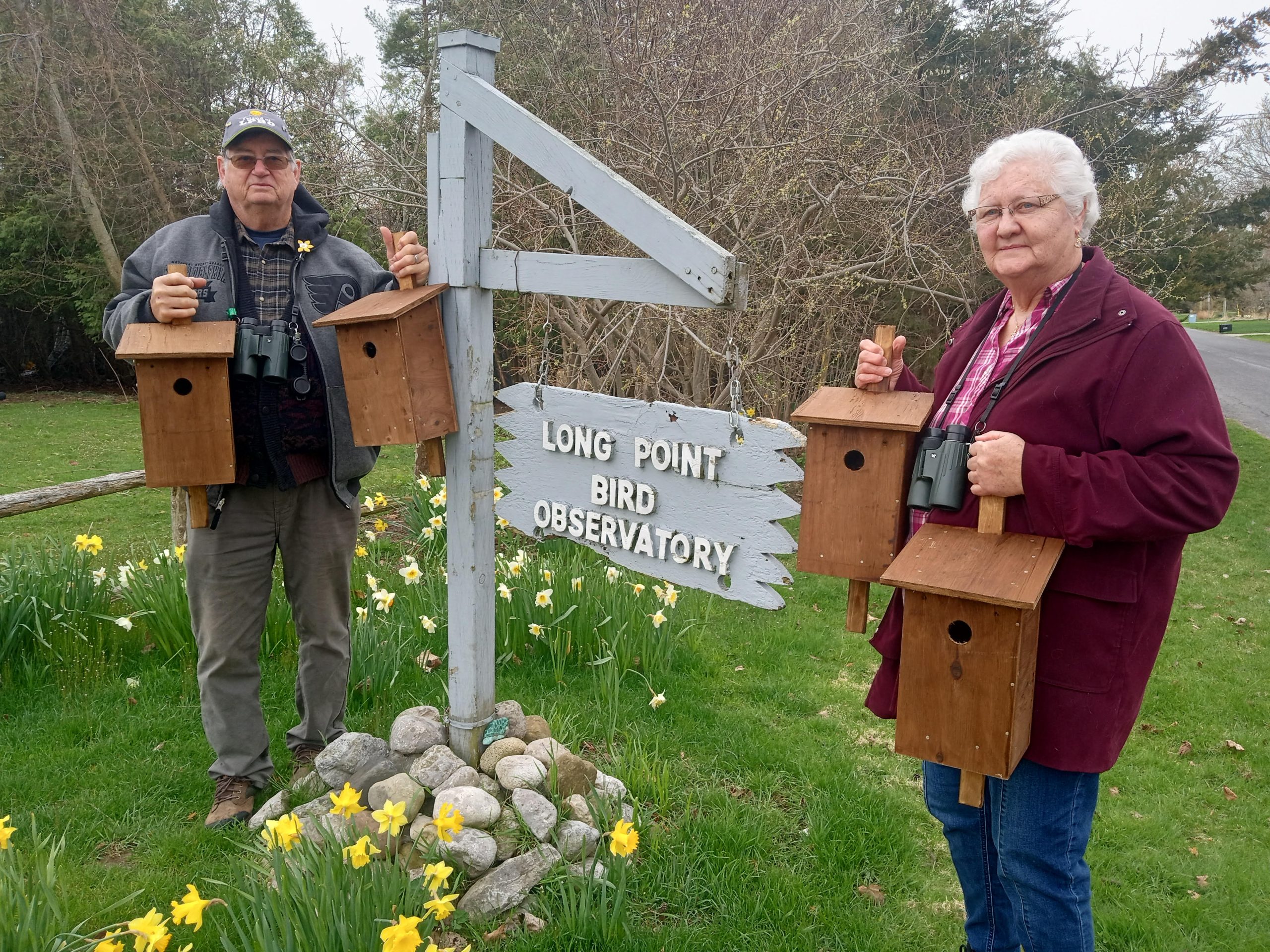 Volunteer spotlight - Paula and Ted Gent, Port Rowan, ON - Birds Canada ...